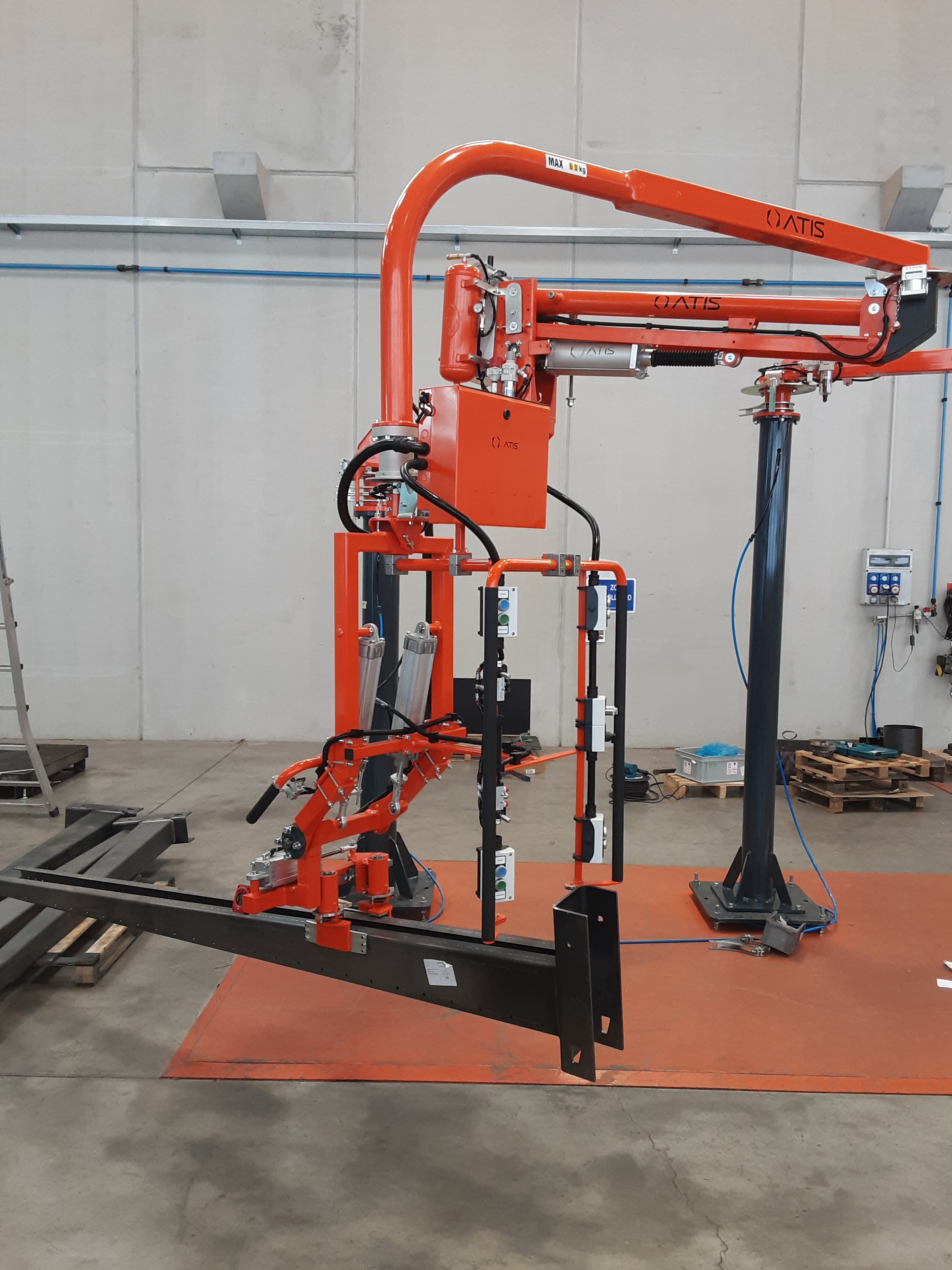 Manipulateurs industriels pneumatiques ATIS avec préhension pneumatique ...