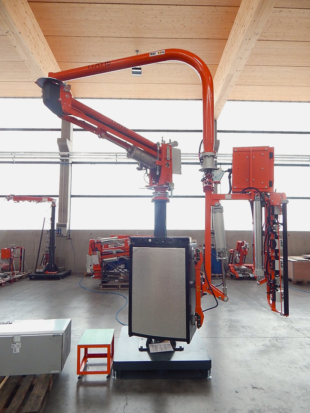 ATIS industrial pneumatic manipulators with suction cups for ...