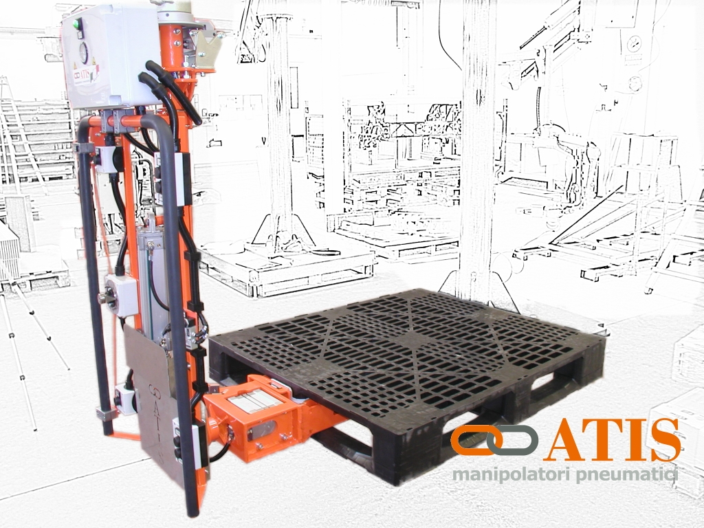 Handling manipulators pallet, ATIS balancer
